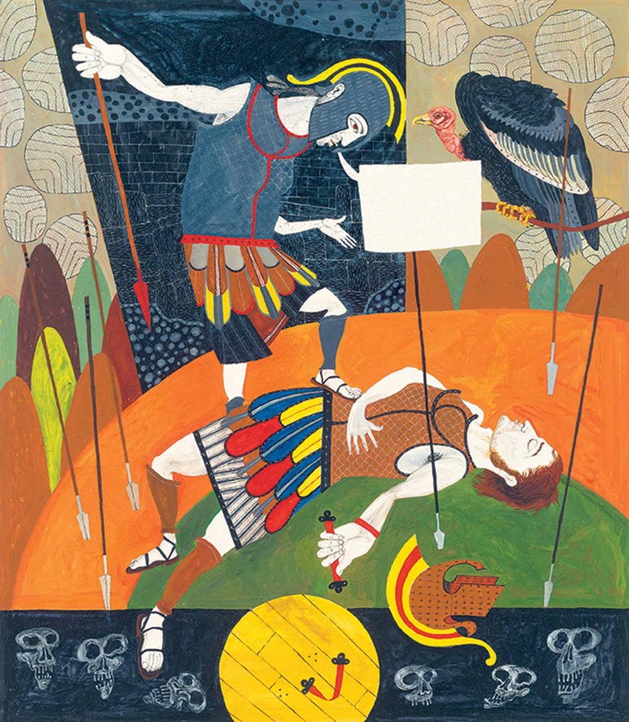 오디세우스 & 일리어스: 네일 파커(Neil Packer) 일러스트레이션 - 윤순봉의 서재