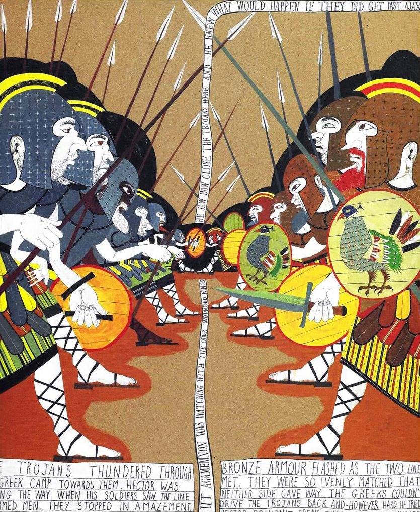 오디세우스 & 일리어스: 네일 파커(Neil Packer) 일러스트레이션 - 윤순봉의 서재